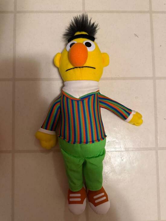 Gund | Toys | Vintage 202 Gund Sesame Street Bert Plush Doll 4 | Poshmark